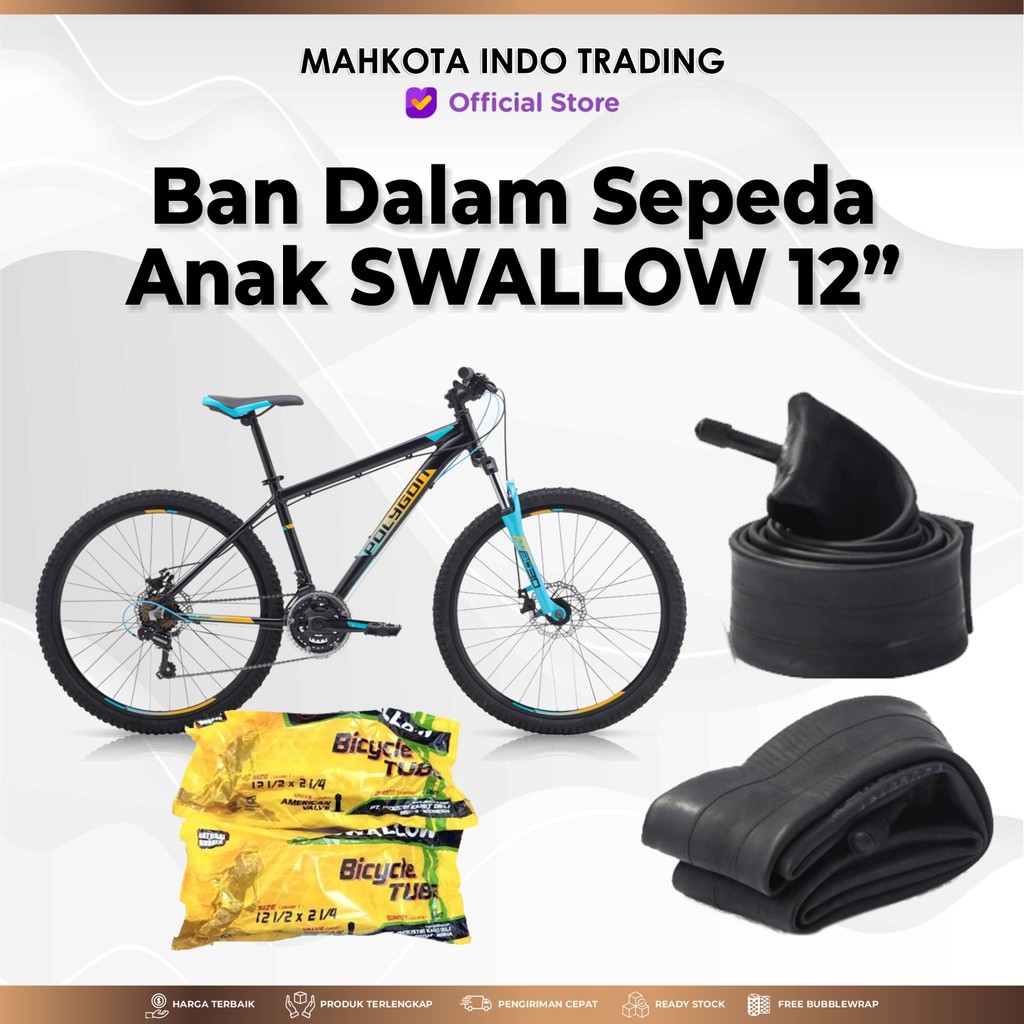 Jual Swallow Ban Dalam Sepeda Anak 12 inch | Shopee Indonesia