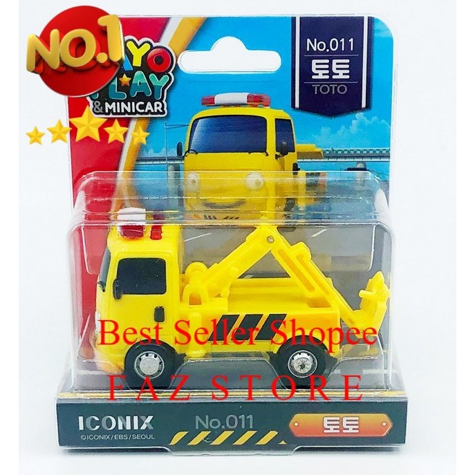 Jual Iconix Tayo The Little Bus Mini Car Toto No. 011 Toy FAZ Store ...