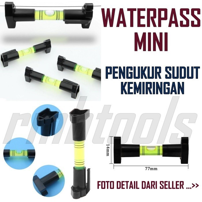 Jual WATERPASS MINI / PENGUKUR SUDUT KEMIRINGAN MANUAL | Shopee Indonesia