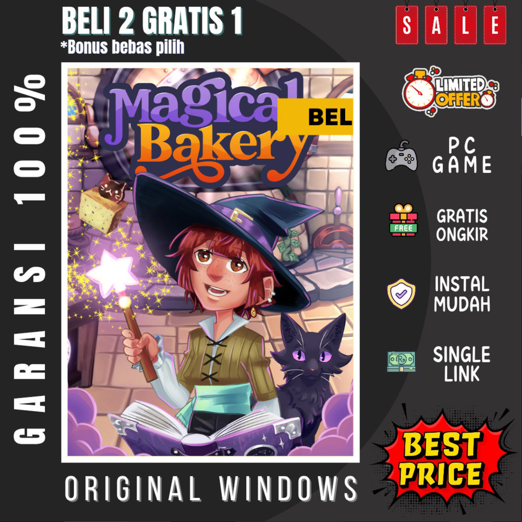 Jual MAGICAL BAKERY - GAME PC - GAME LAPTOP - PC GAMES - BELI 2 GRATIS ...