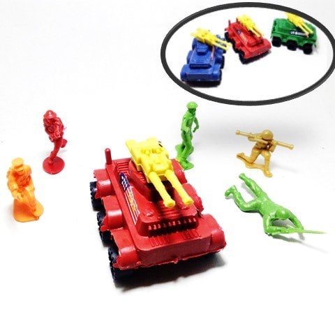Jual Tank baja dan tentara prajurit perang mainan anak laki action figure | Shopee Indonesia