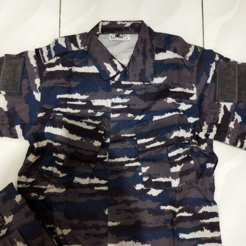 Jual Baju PDL Layar KRI Tactical Combat Jatah TNI AL | Shopee Indonesia