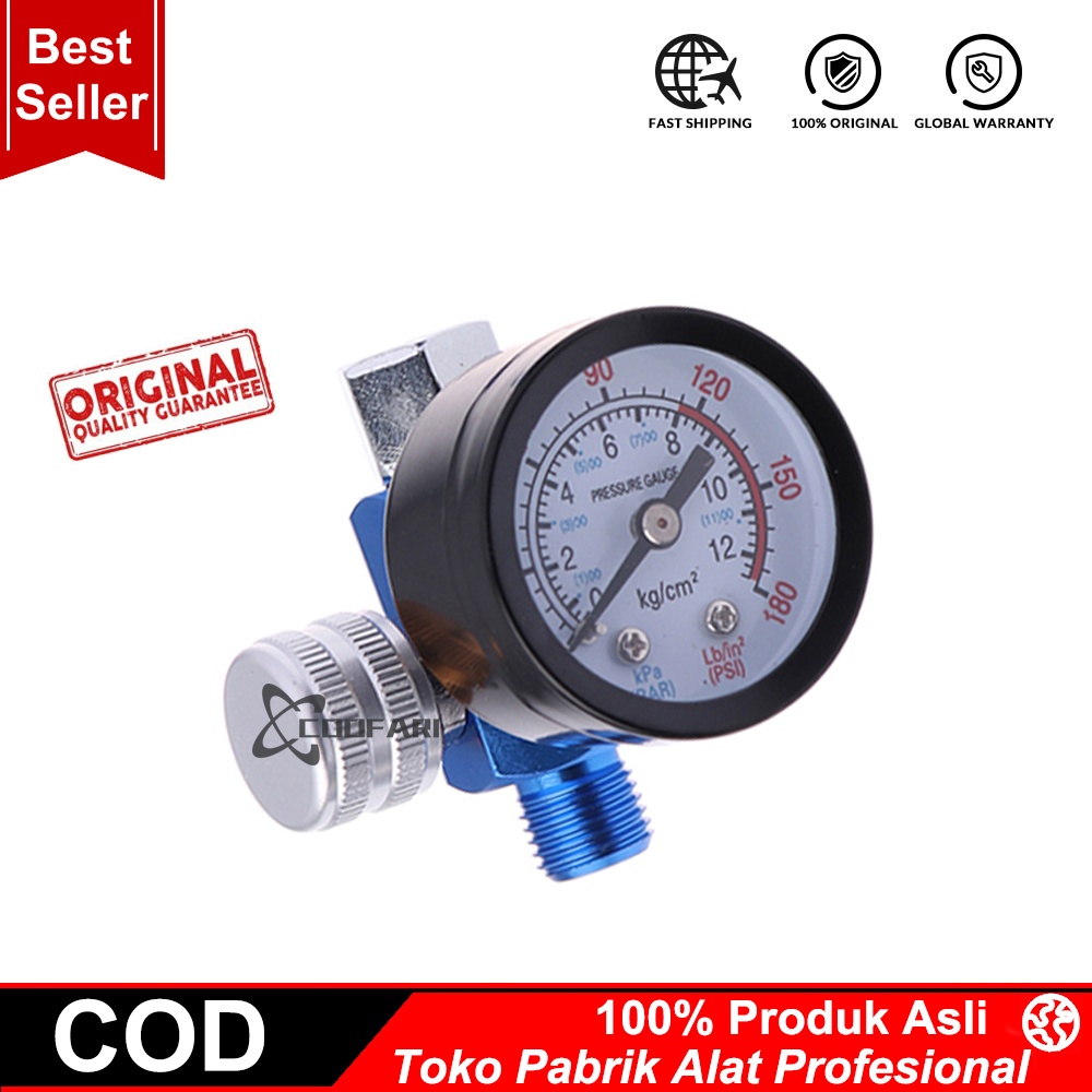 Jual Regulator Setelan Pengatur Tekanan Angin Spraygun Spray Gun ...