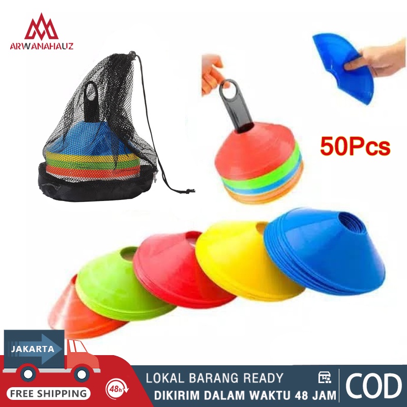 Jual Cone mangkuk Alat Olahraga Latihan kun mangkok marker sports 005-1 ...