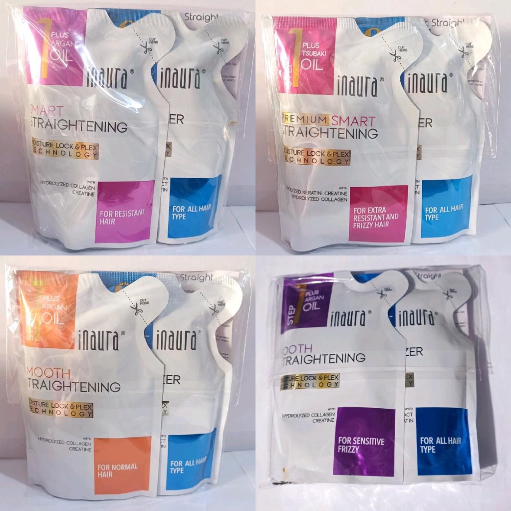 Jual Inaura Magic Straight Smoothing Keratin System / Obat Smoothing ...