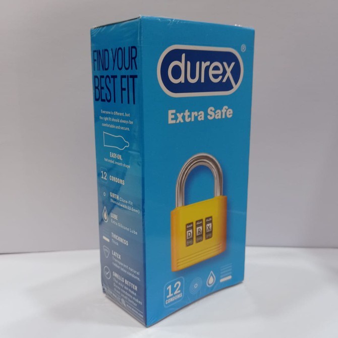 Jual DUREX BOX ISI 12 FEATHERLITE / EXTRA SAFE | Shopee Indonesia