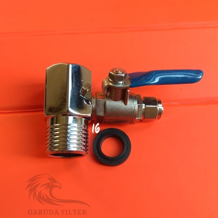 Jual Fitting kran ro drat luar & dalam 1/2'' selang 1/4'' & 3/8 ...