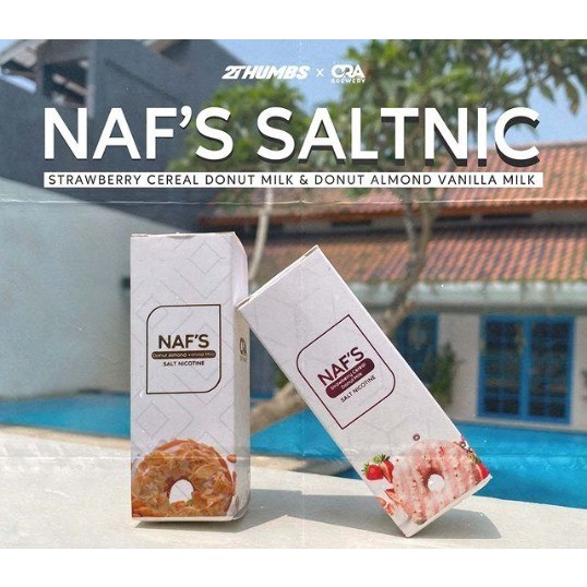 Jual Nafs V1 Strawberry Cereal Donut Milk Salt Nic 30ML by 2Thumbs ...