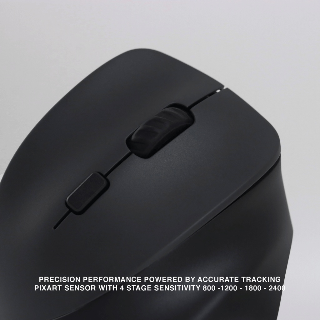 Jual Rexus Mouse Vertical Wireless Clif | Shopee Indonesia