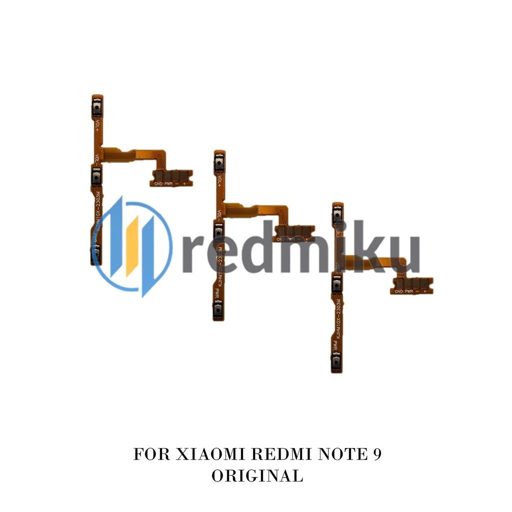 Jual FLEXIBLE FLEX FLEKSIBEL TOMBOL POWER SWITCE ON OFF VOLUME UP DOWN XIAOMI REDMI NOTE 9 ...
