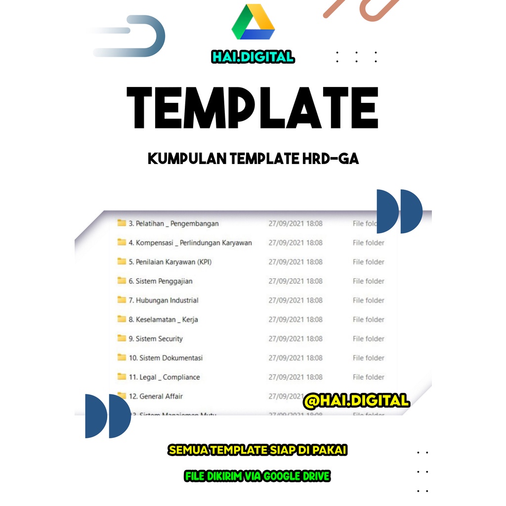 Jual Kumpulan Template HRD-GA | Shopee Indonesia
