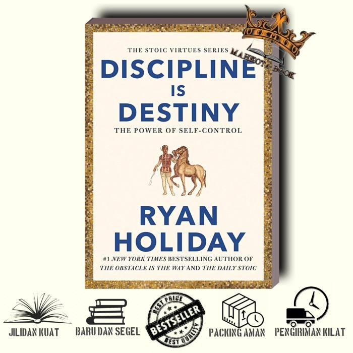 Jual Buku DISCIPLINE IS DESTINY by Ryan Holiday (english) | Shopee ...