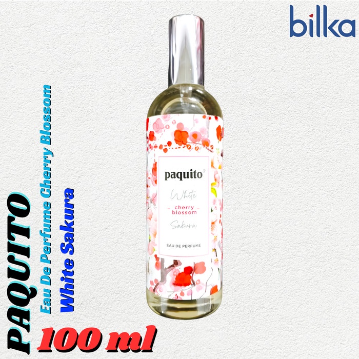 Jual PAQUITO Eau De Perfume Cherry Blossom White Sakura 100ml | Shopee ...