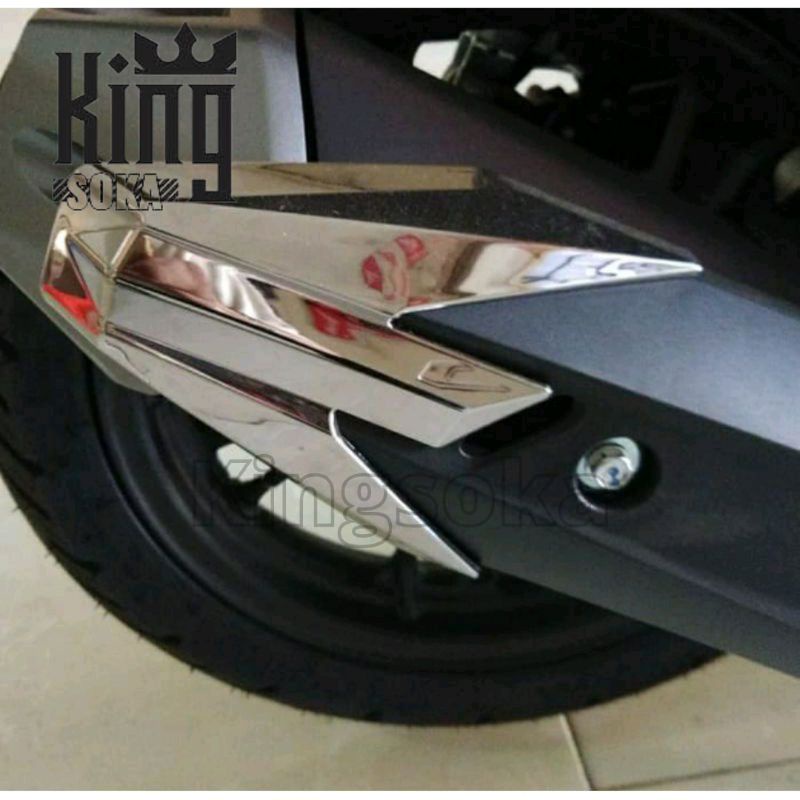 Jual Aksesoris Garnish Cover Knalpot Muffler All New Honda Vario 125 150 Tahun 2018 - 2022 ...