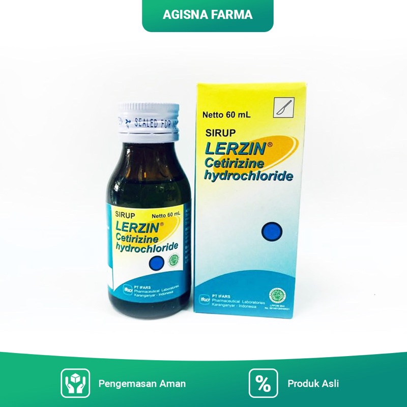 Jual Lerzin syrup 60ml | Shopee Indonesia