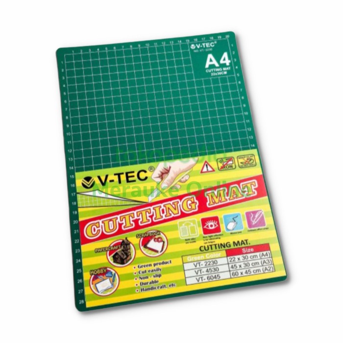 Jual V-TEC Cutting Mat / Alas Potong Ukuran A4 VT-2230 (22x30) | Shopee Indonesia