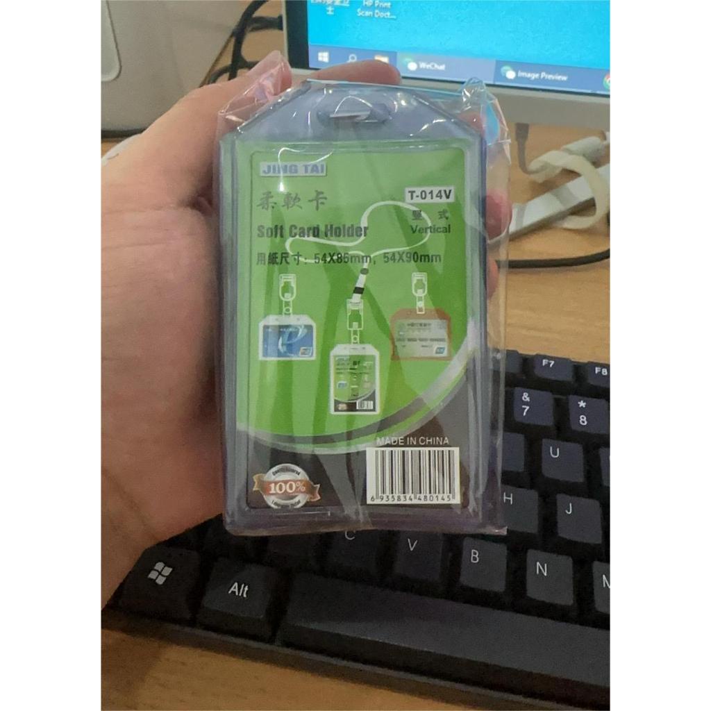 Jual JING TAI SOFT CARD HOLDER Single T-014V Vertical tingkat | Shopee ...