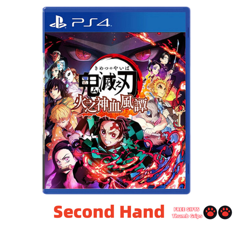 Jual Sony Playstation4 PS4 Game CD Second Hand Demon Slayer 100% ...