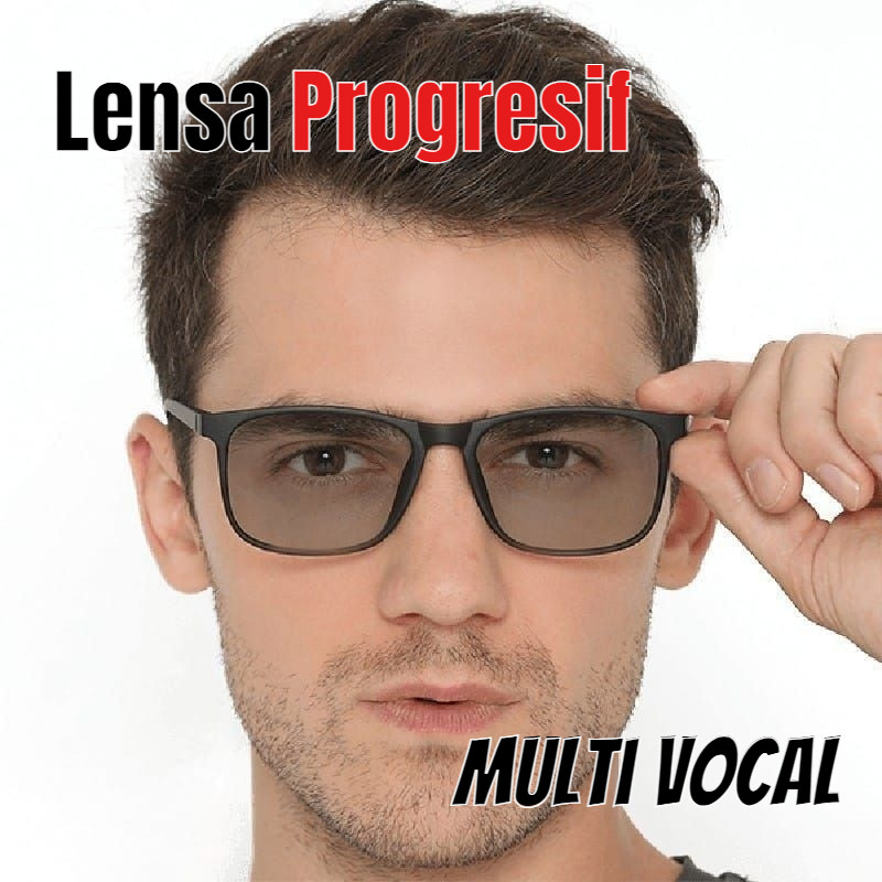 Jual Kacamata Baca dan Jalan Lensa Plus Progresif Photocromic Anti ...