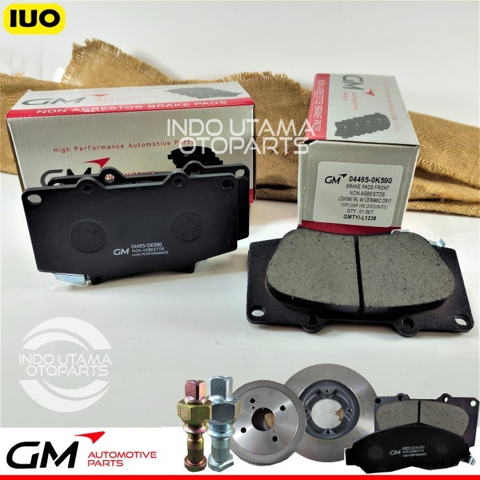 Jual JUAL Kampas Rem Hilux Revo Double Cabin Brake Pad GM GMTYI-L1238 ...