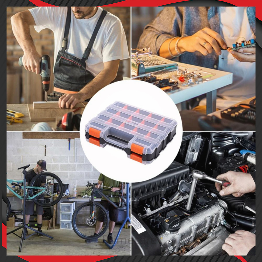 Jual Kotak Perkakas Multifungsi Storage Tool Box Double Side -PK647 ...