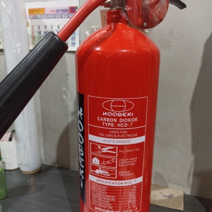 Jual APAR ALAT PEMADAM API FIRE EXTINGUISHER CO2 HOOSEKI 3.2KG | Shopee ...