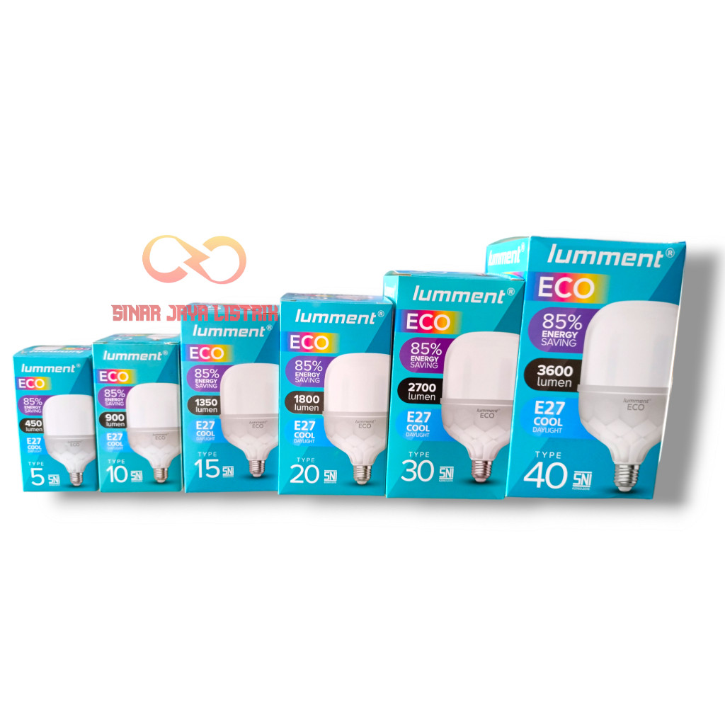 Jual Lampu LED Bohlam Kapsul Watt 5w 10w 15w 20w 30w 40w Lumment Eco Sunsonic Nikimura | Shopee ...