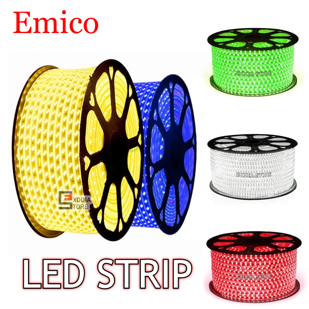 Jual Emico Lampu Selang Fleksibel SMD Soft Lamp LED Strip Flexible ...