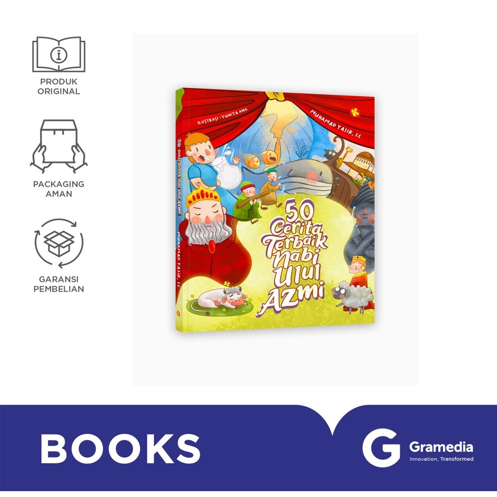 Jual 50 Cerita Terbaik Nabi Ulul Azmi | Shopee Indonesia