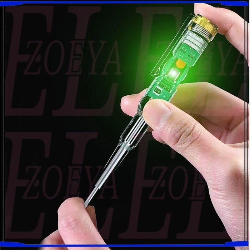 Jual OBENG TESPEN LAMPU INDIKATOR DUAL LED MERAH HIJAU TESTER SENSOR ...