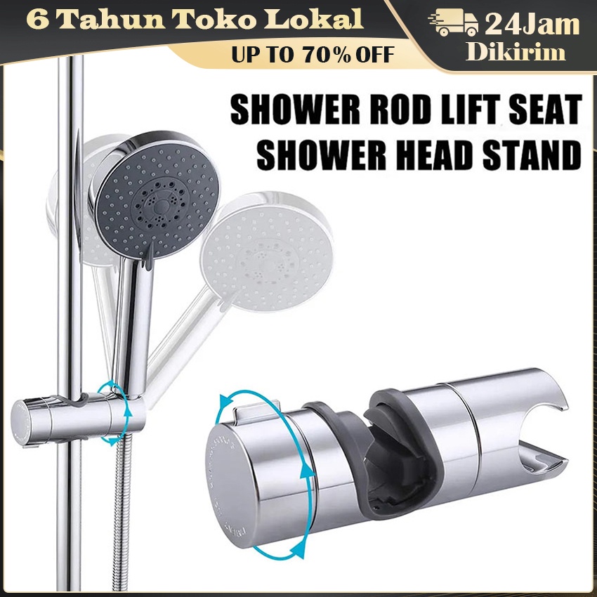 Jual Clamp Holder Shower / Penjepit Tempat Pegangan Shower Kamar Mandi ...