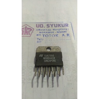 Jual ic tda 7350 SINGAPORE - TDA7350 | Shopee Indonesia