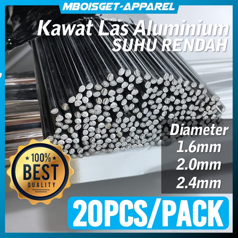 Jual MBOISGET - 20PCS Taffware Kawat Las Aluminium ukuran diameter 1 ...