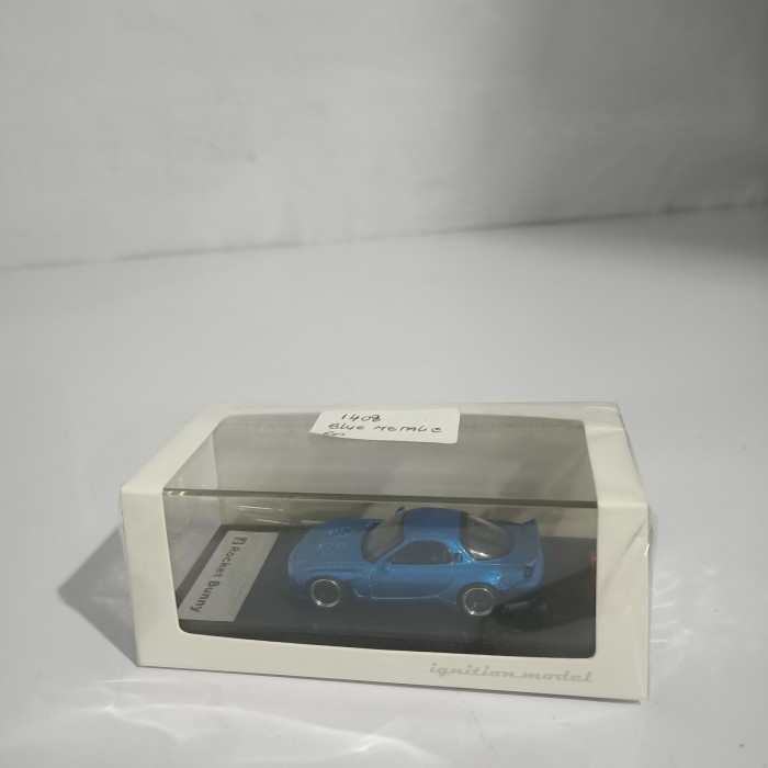 Jual Ignition Model Rocket Bunny RX7 Blue Metalic Limited Edition-1408 | Shopee Indonesia