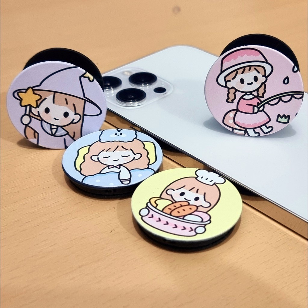 Jual POP SOCKET KARAKTER LUCU POPSOCKET GRIPTOK KARAKTER LUCU MOTIF PRINT PART3 | Shopee Indonesia