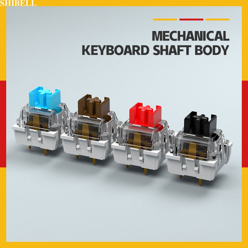 Jual Mechanical Switch SMD RGB/Dustproof Mechanical Keyboard Switch - BLUE RED BROWN & BLACK ...