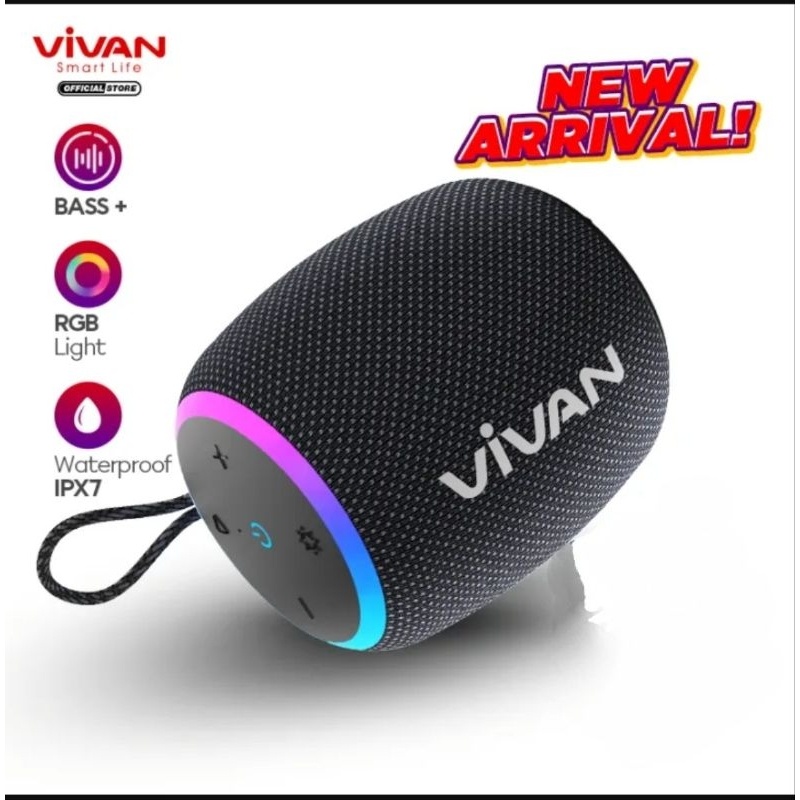 Jual [ SPK VS15 ]- VIVAN VS15 Wireless Bluetooth 5.3 Speaker SALON ...