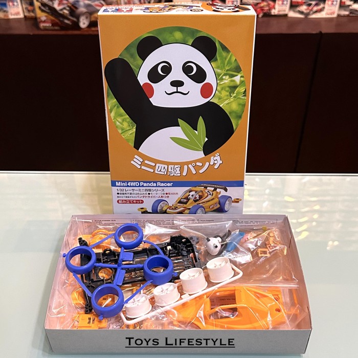 Jual Mainan Rakit Mobil Tamiya Mini 4WD - Panda Racer (ORIGINAL ...