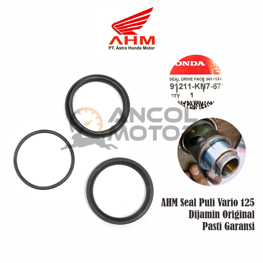Jual AHM Seal Puli Vario 125 150 OLD FI ESP PCX ADV Oring Set Original ...