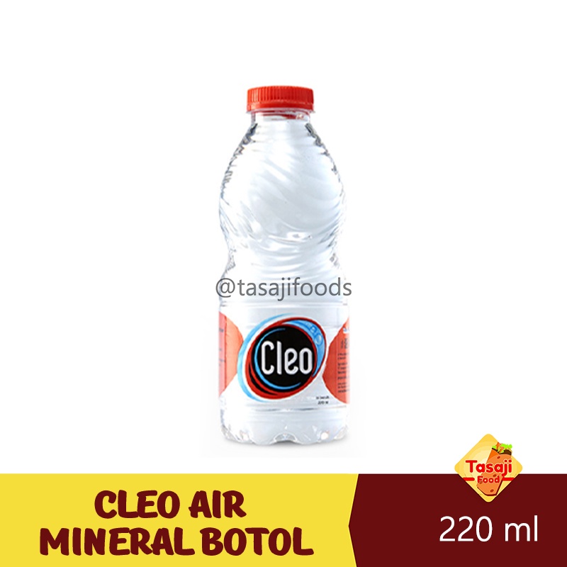 Jual CLEO Air Mineral Botol 220 ml | Shopee Indonesia
