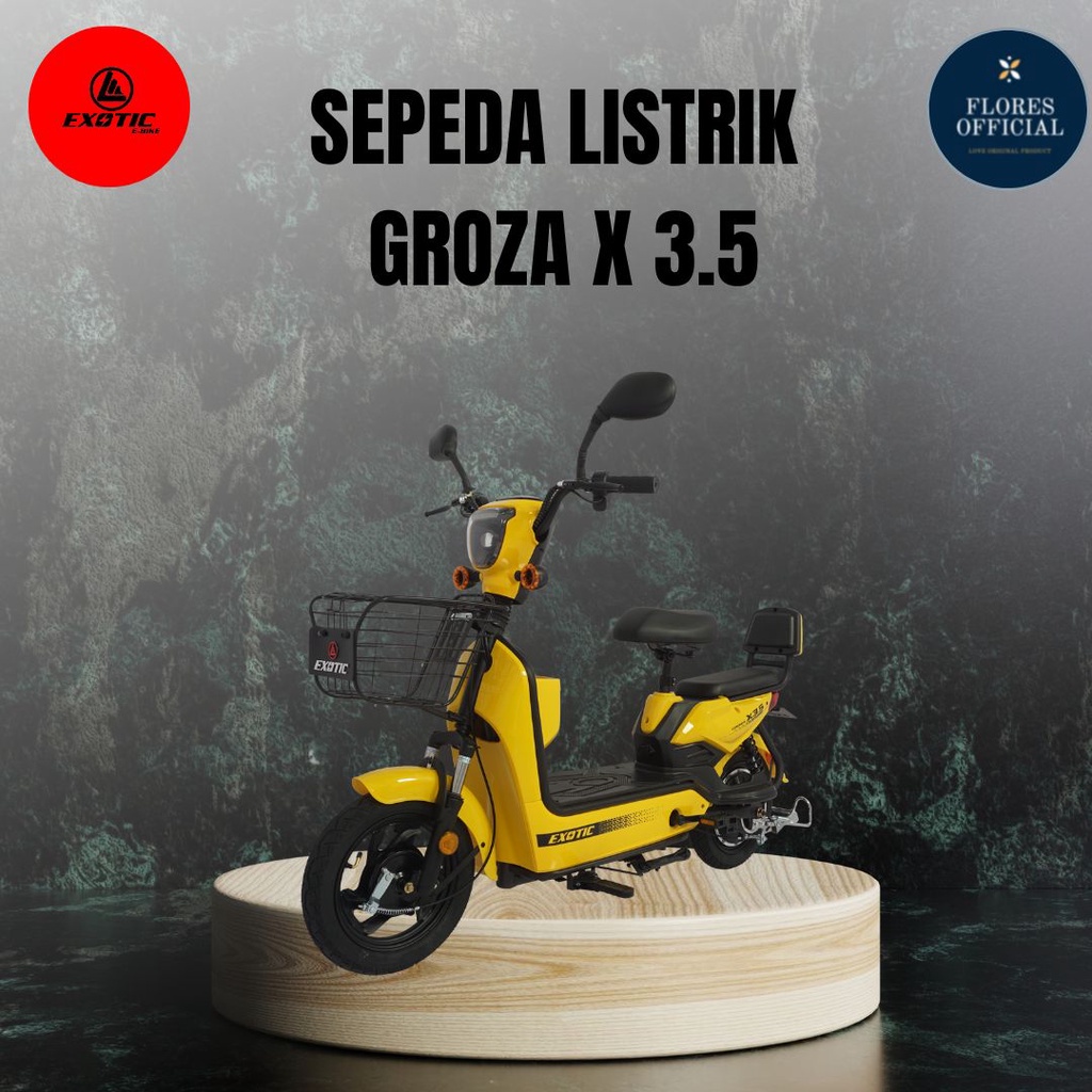 Jual Sepeda Motor Listrik Groza X3.5 Groza X 3 5 GROZA X 3.5 PACIFIC ...