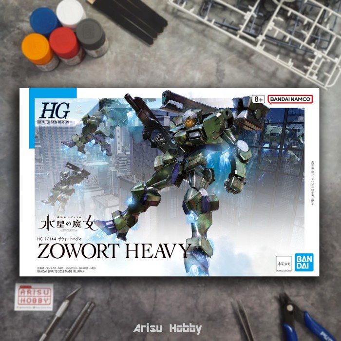 Jual HG Zowort Heavy 1/144 Bandai The Witch From Mercury NJ27 | Shopee ...
