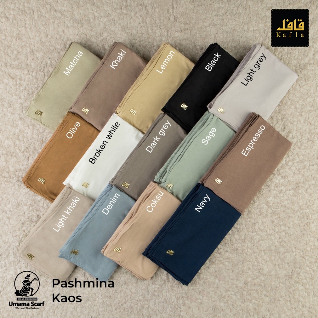 Jual Pashmina Kaos Premium Metal Logo Original Umama Scarf | Shopee ...