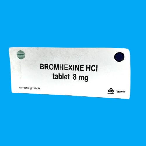 Jual BROMHEXINE HCL 8 MG ERLIMPEX / BOX promo | Shopee Indonesia