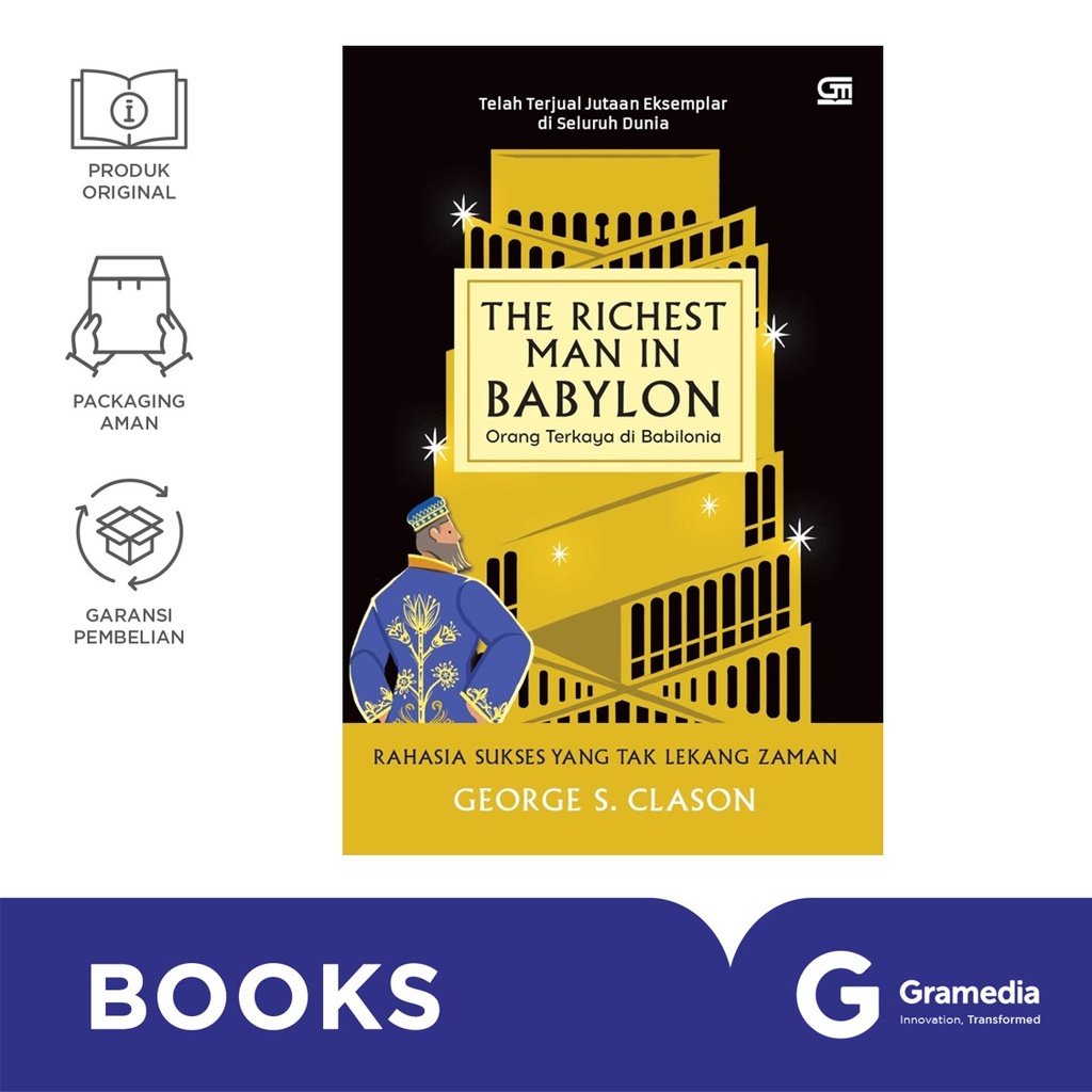 Jual The Richest Man In Babylon (2023) (George S. Clason) | Shopee ...