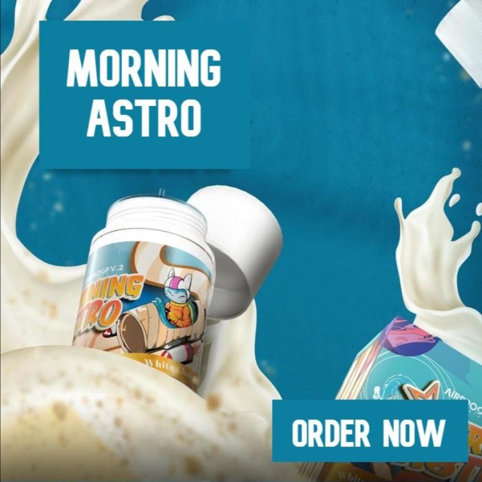 Jual MORNING ASTRO WHITE CHOCOLATE 60ML 3MG 6MG BY MSI | Shopee Indonesia