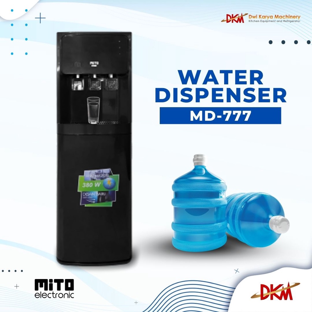 Jual MITO MD-777 Water Dispenser Galon Air Atur Panas, Normal dan ...