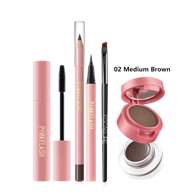 Jual [PAKET HEMAT] PINKFLASH Hottest Makeup set Multiple 4 in 1 ...