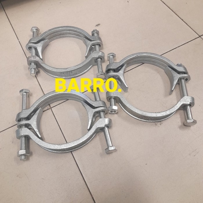 Jual Klem Double Bolt SL 60 Hose Clamp 1-1/2" Inch 48-60 Clamp Heavy ...