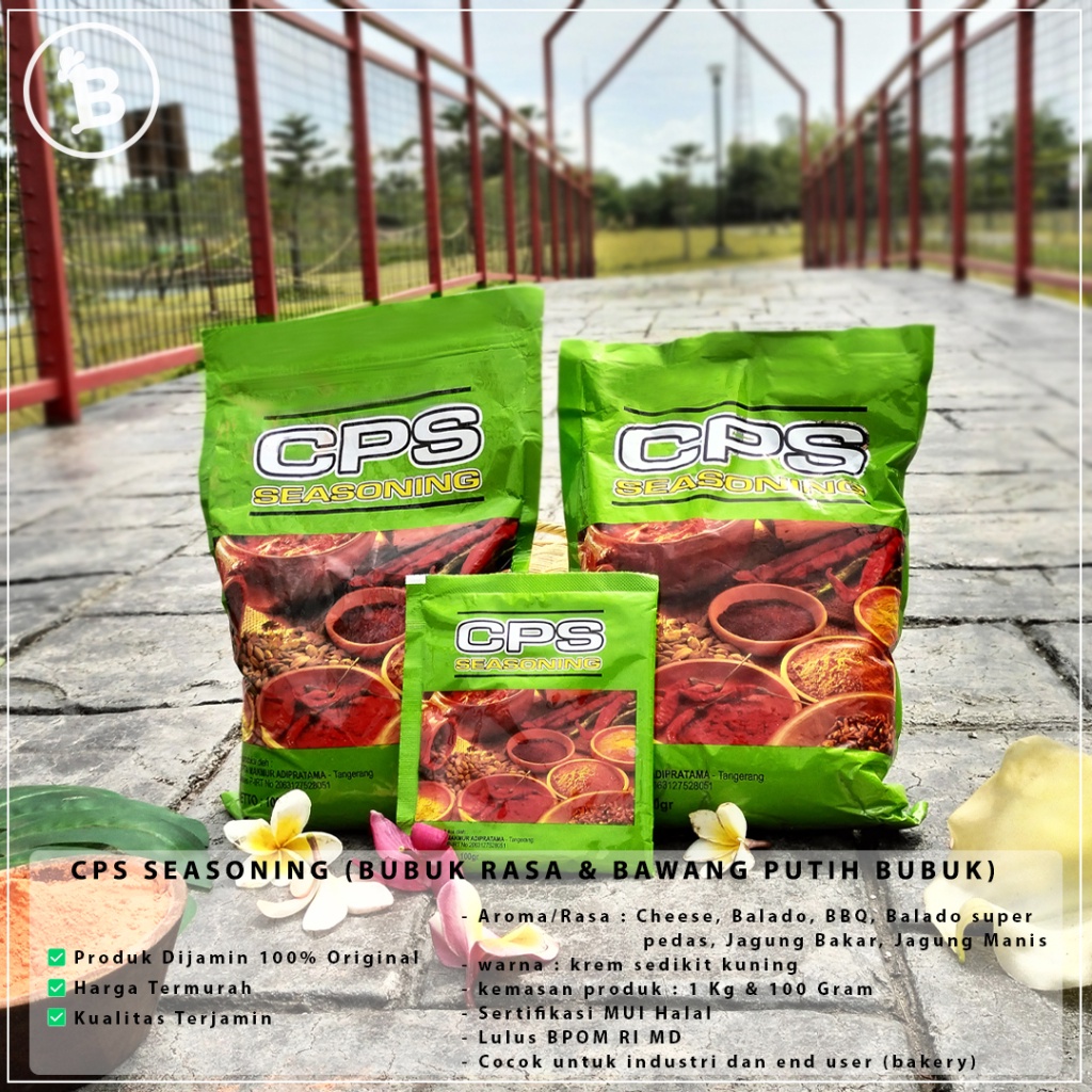 Jual Bumbu Seasoning Bubuk Rasa Varian Merk CPS Kemasan 100 gram ...